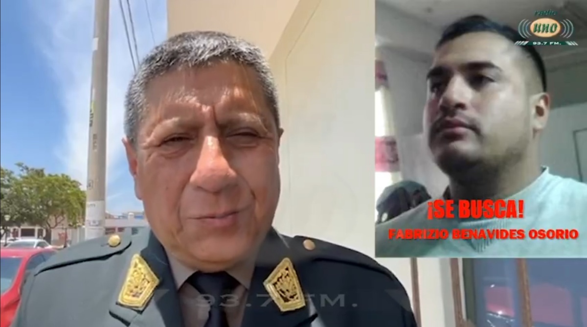 PNP solicita incluir a Fabrizio Benavides en lista de Los Más Buscados